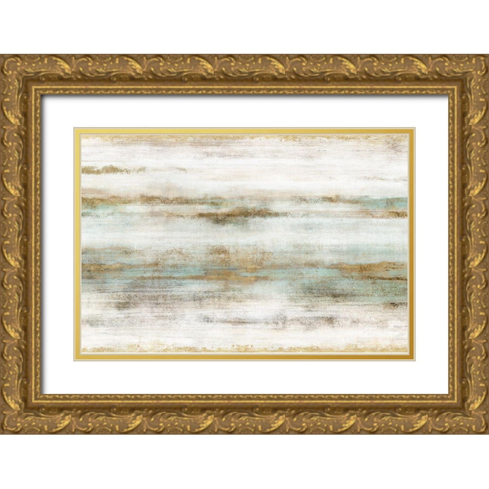 Isabelle Z 24x17 Gold Ornate Wood Framed with Double Matting Museum Art Print Titled - Golden ...