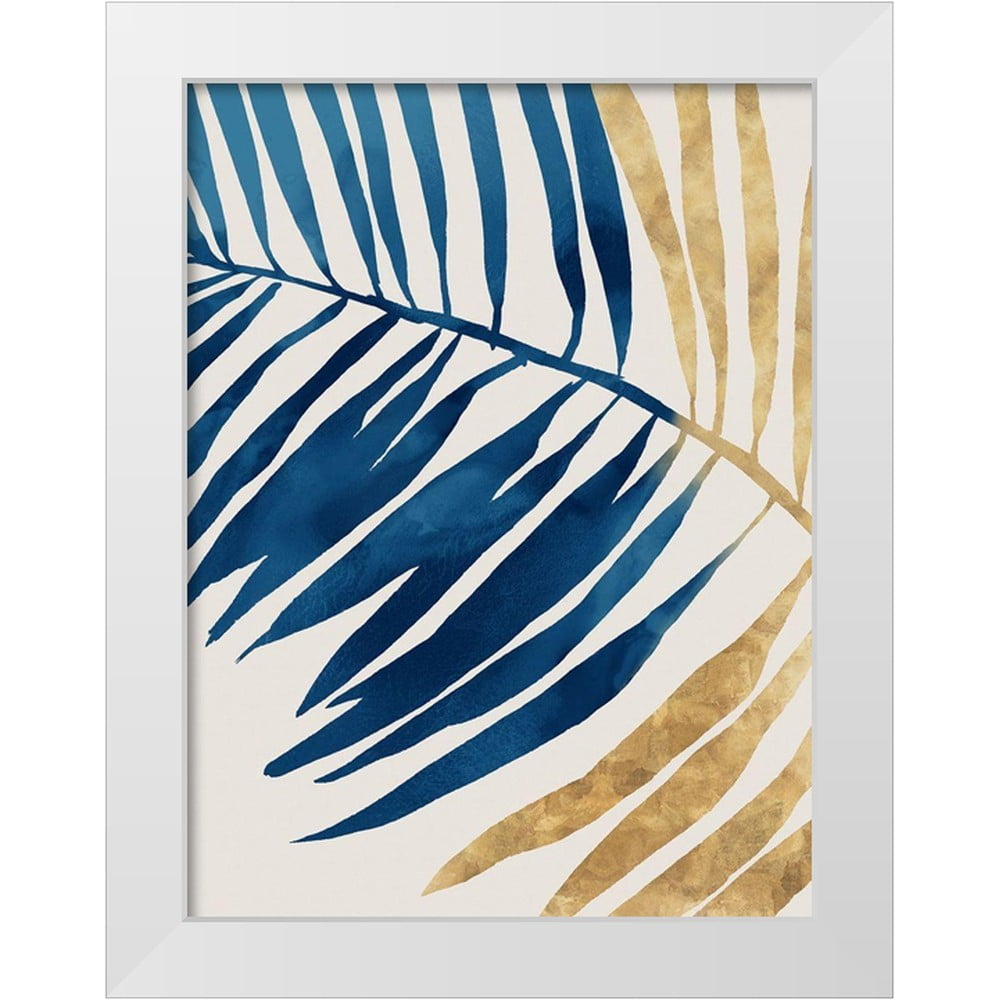 Isabelle Z 25x32 White Modern Wood Framed Museum Art Print Titled ...
