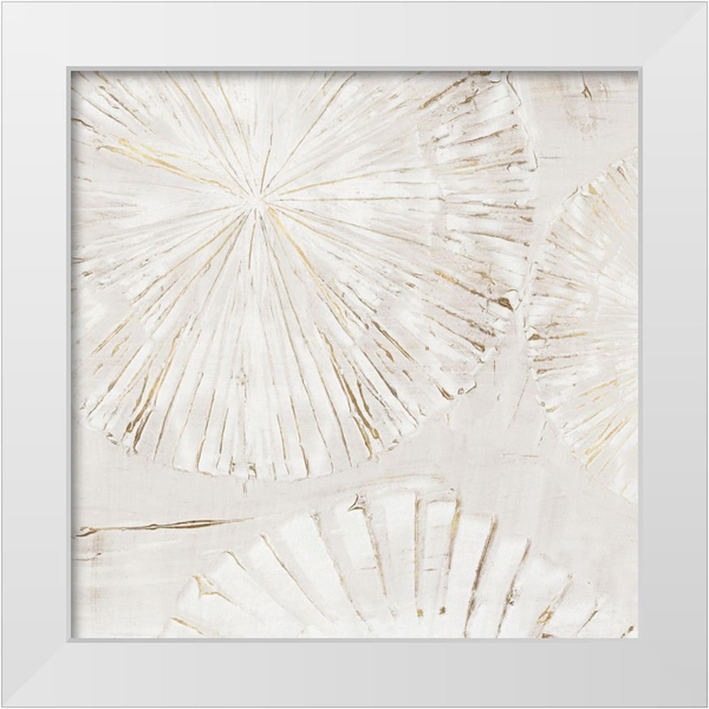 Isabelle Z 26x26 White Modern Wood Framed Museum Art Print Titled ...