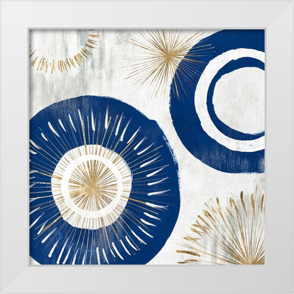 Isabelle Z 26x26 White Modern Wood Framed Museum Art Print Titled ...