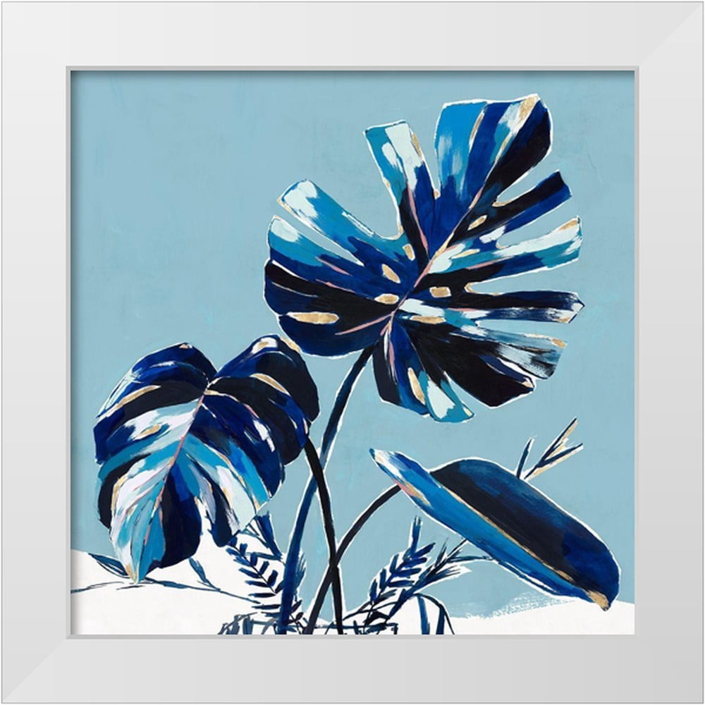 Isabelle Z 26x26 White Modern Wood Framed Museum Art Print Titled ...