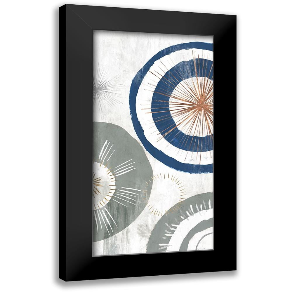Isabelle Z 9x14 Black Modern Framed Museum Art Print Titled - Blue ...