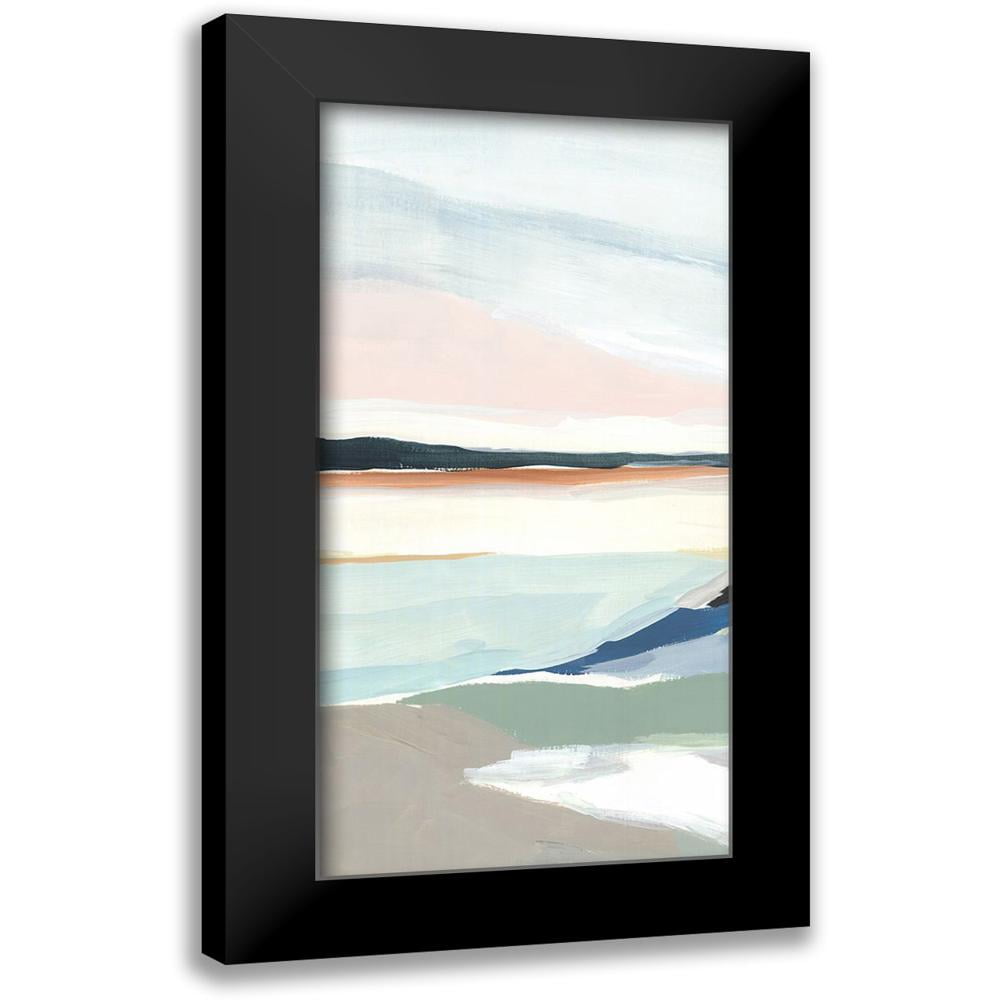 Isabelle Z 9x14 Black Modern Framed Museum Art Print Titled - Seaside ...