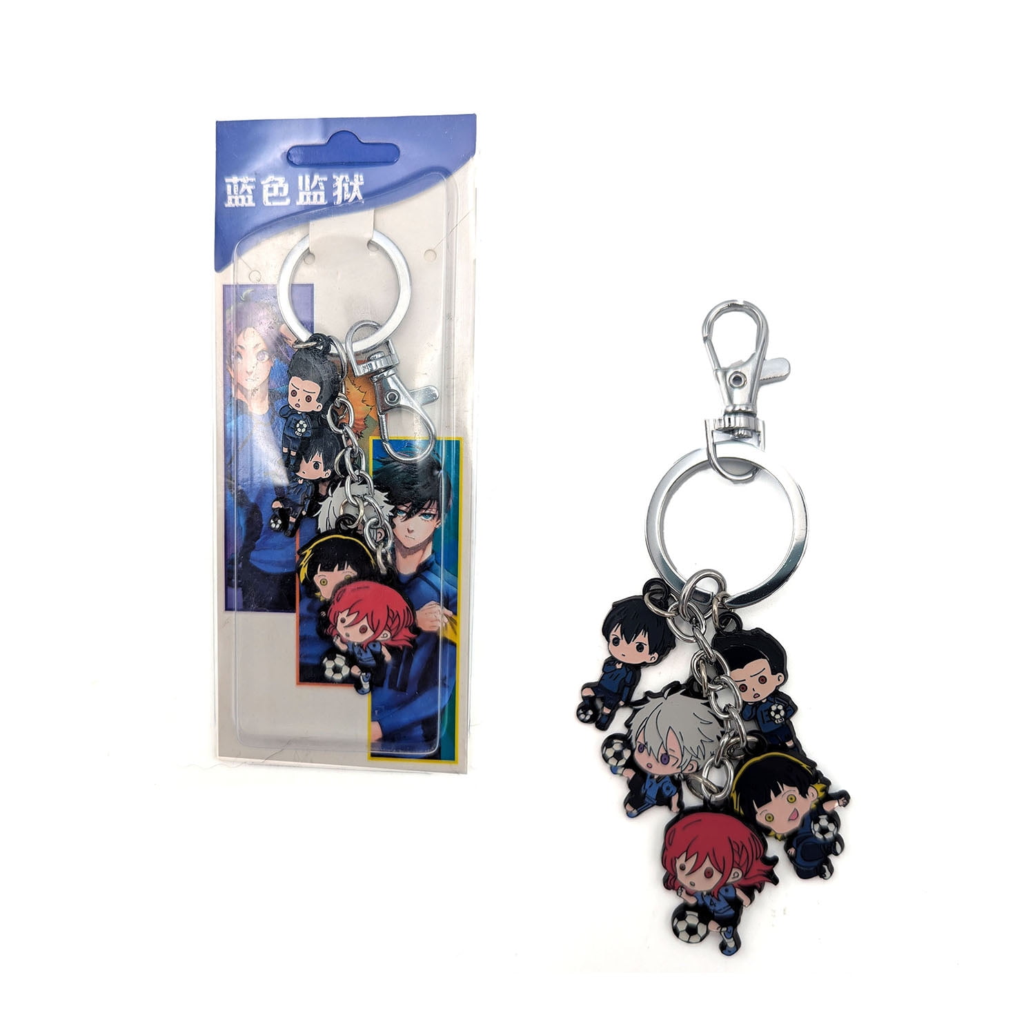 Isagi Bachira Nagi Chigiri Baro - Blue Lock 1" Keychain 5 pc. Pendant ...