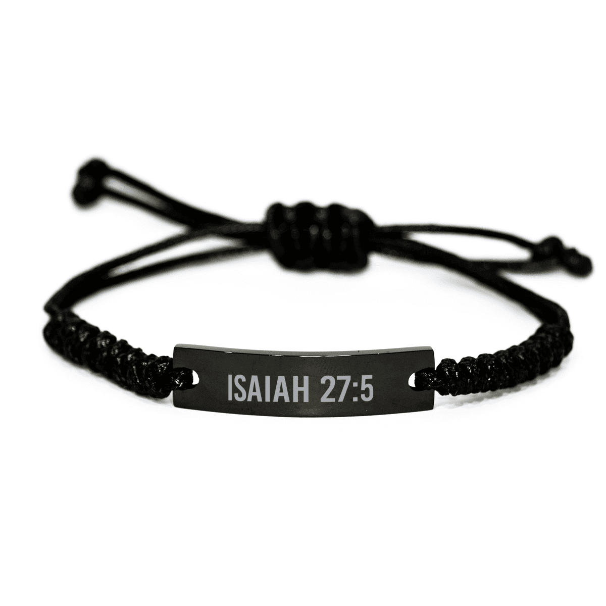 Isaiah 27 5 Bracelet Isaiah 27:5 Gift Bible Verse Scripture Stainless ...