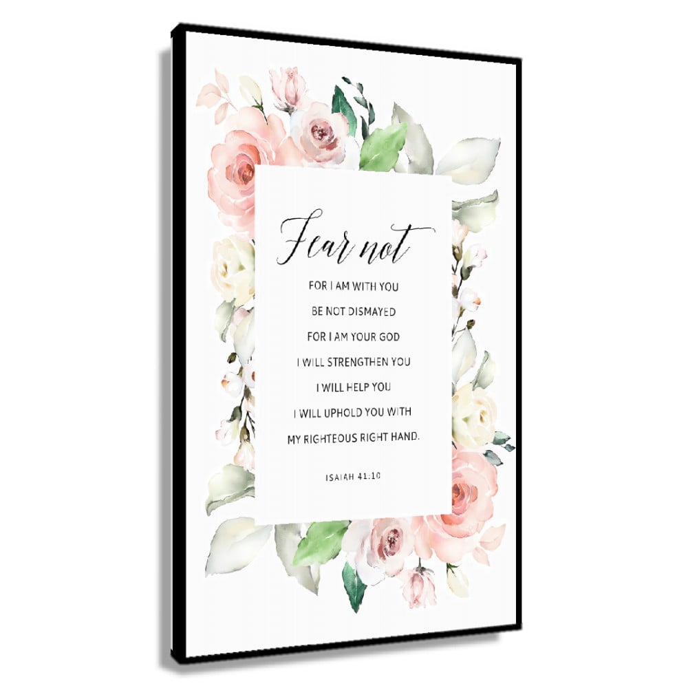 Isaiah 41 10 Bible Verse Wall Art Christian Room Decor Printable ...