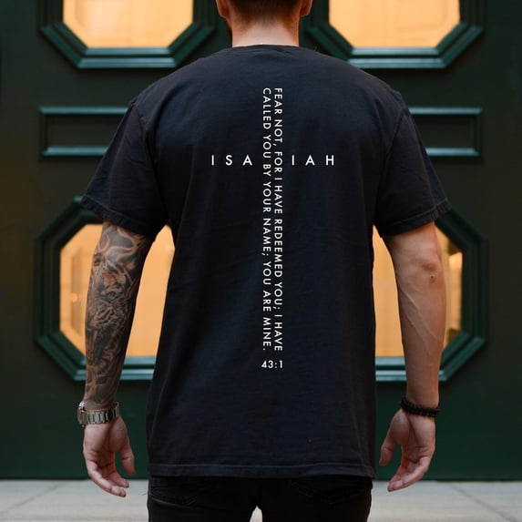Isaiah 43:1 Bible Verse Fear Not Christian Faith Scripture Religious ...
