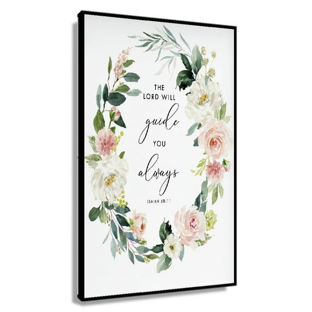 Isaiah 58 11 The Lord Will Guide Bible Verse Wall Art, Printable Wall ...