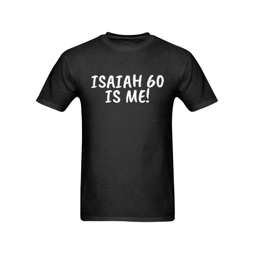 Isaiah 60 Black T-shirt, (Size:L; Style:Isaiah 60 Unisex T-Shirt in USA ...