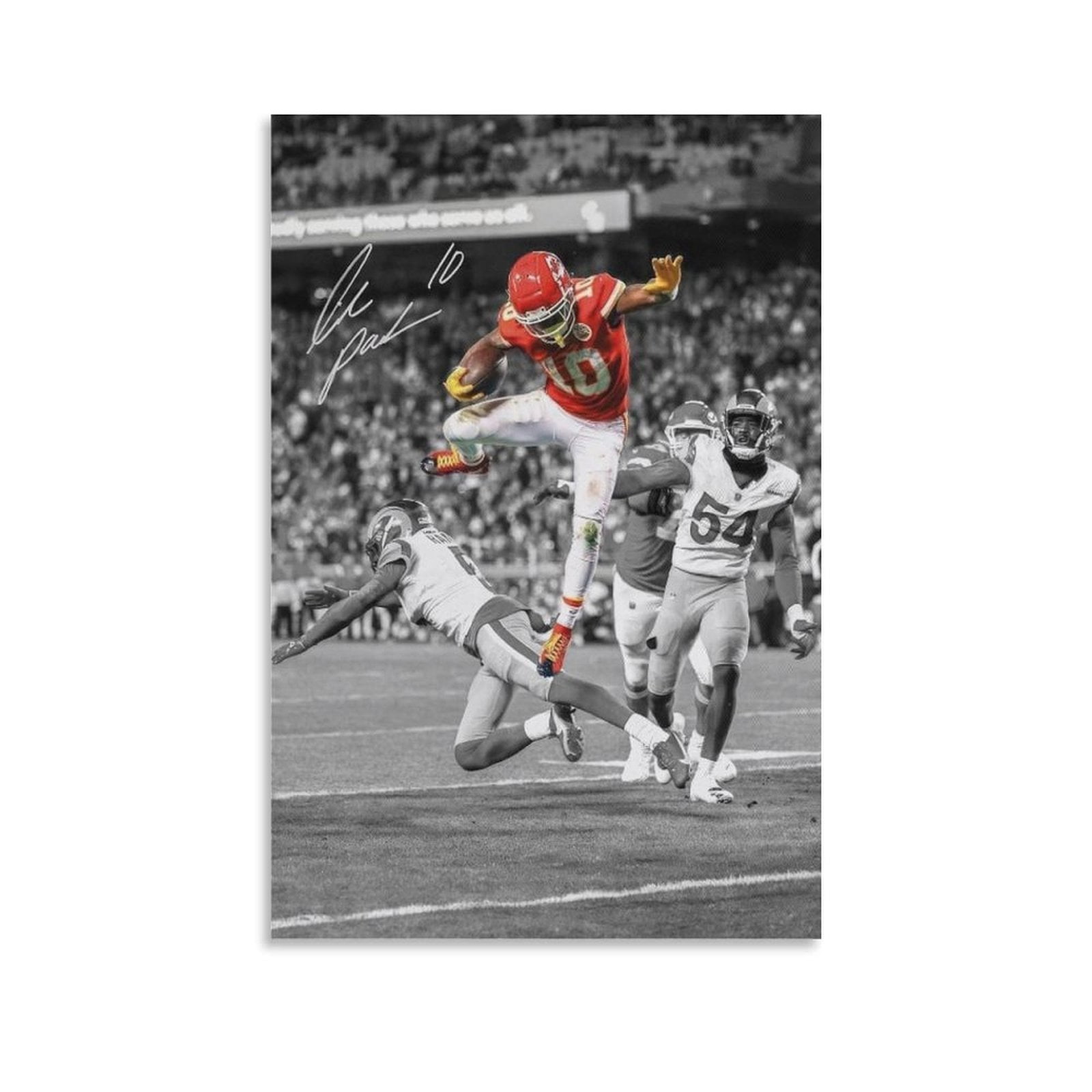 Isaiah Pacheco Poster Canvas Poster Picture Print Wall Art Poster ...