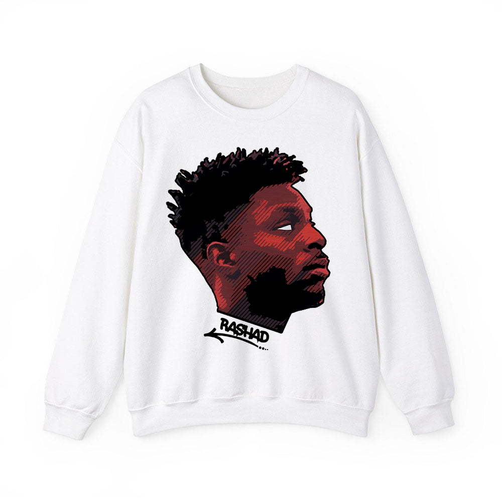 Isaiah Rashad Merch Big Face Sweatshirt Printed Crewneck Men Women ...