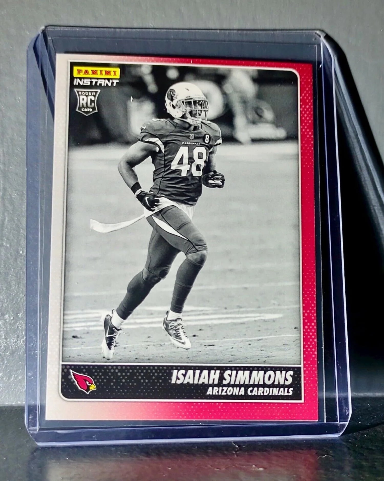 Isaiah Simmons 2020 Panini NFL Black and White Rookies #29 Rookie Card ...