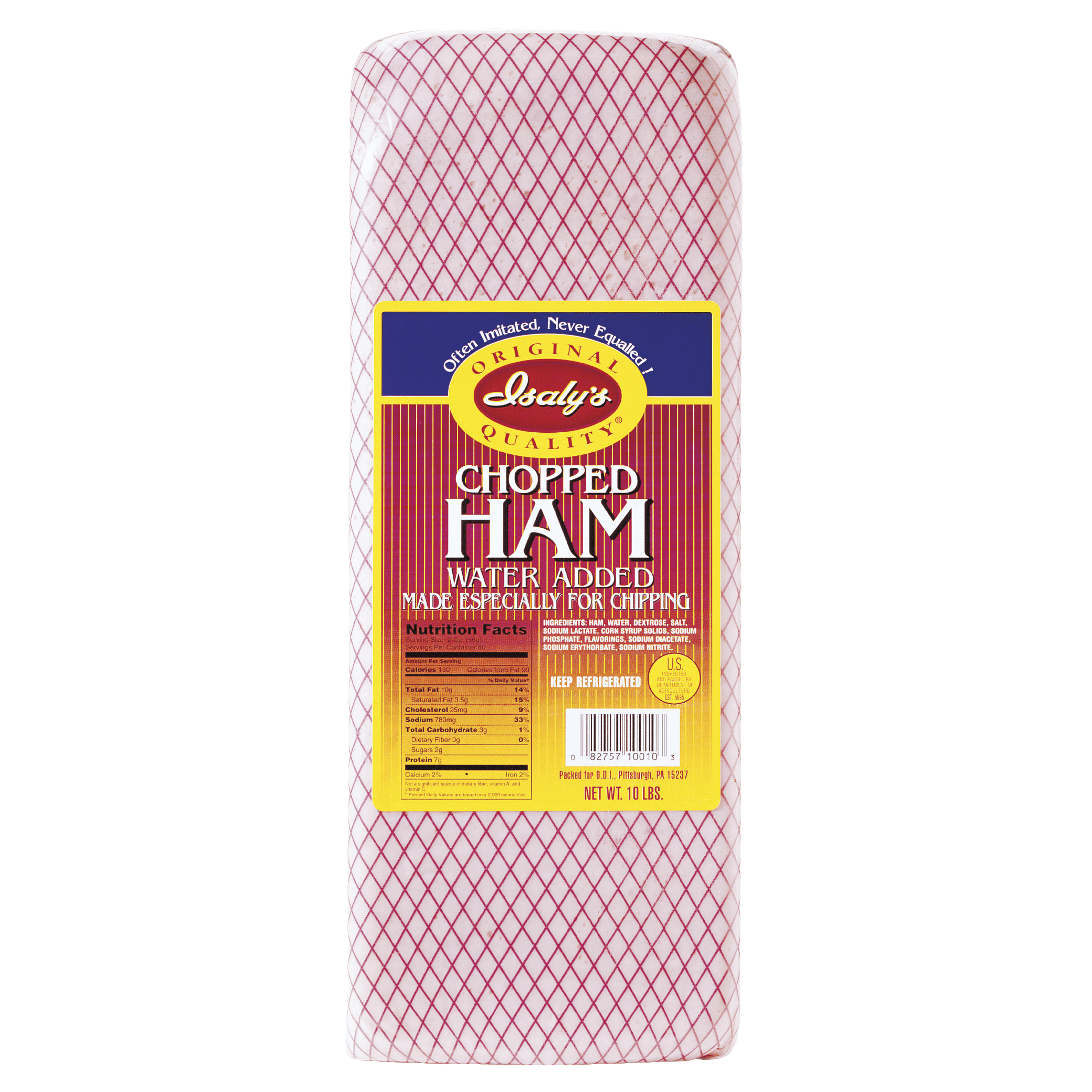 Isaly's Gluten Free Chopped Ham, Deli Sliced Bag - Walmart.com