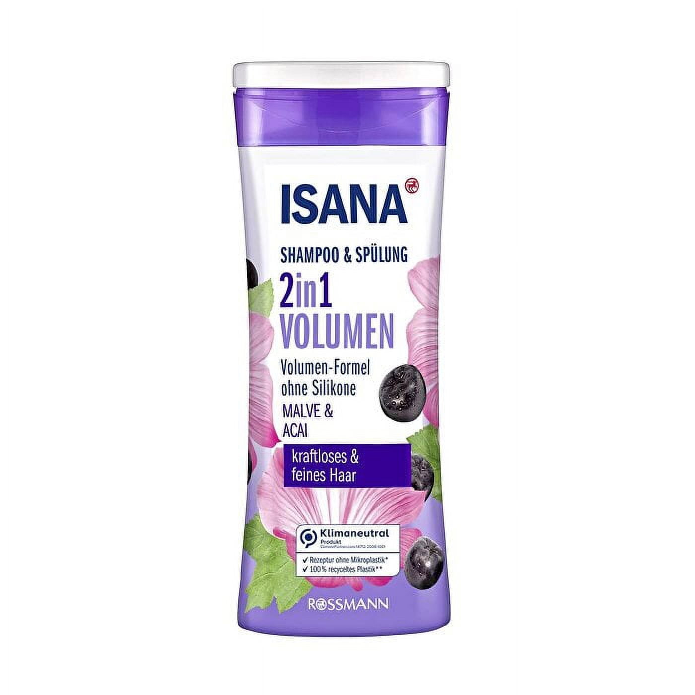 Isana Shampoo and Conditioner Hibiscus and Acai Berries 300 ml ...