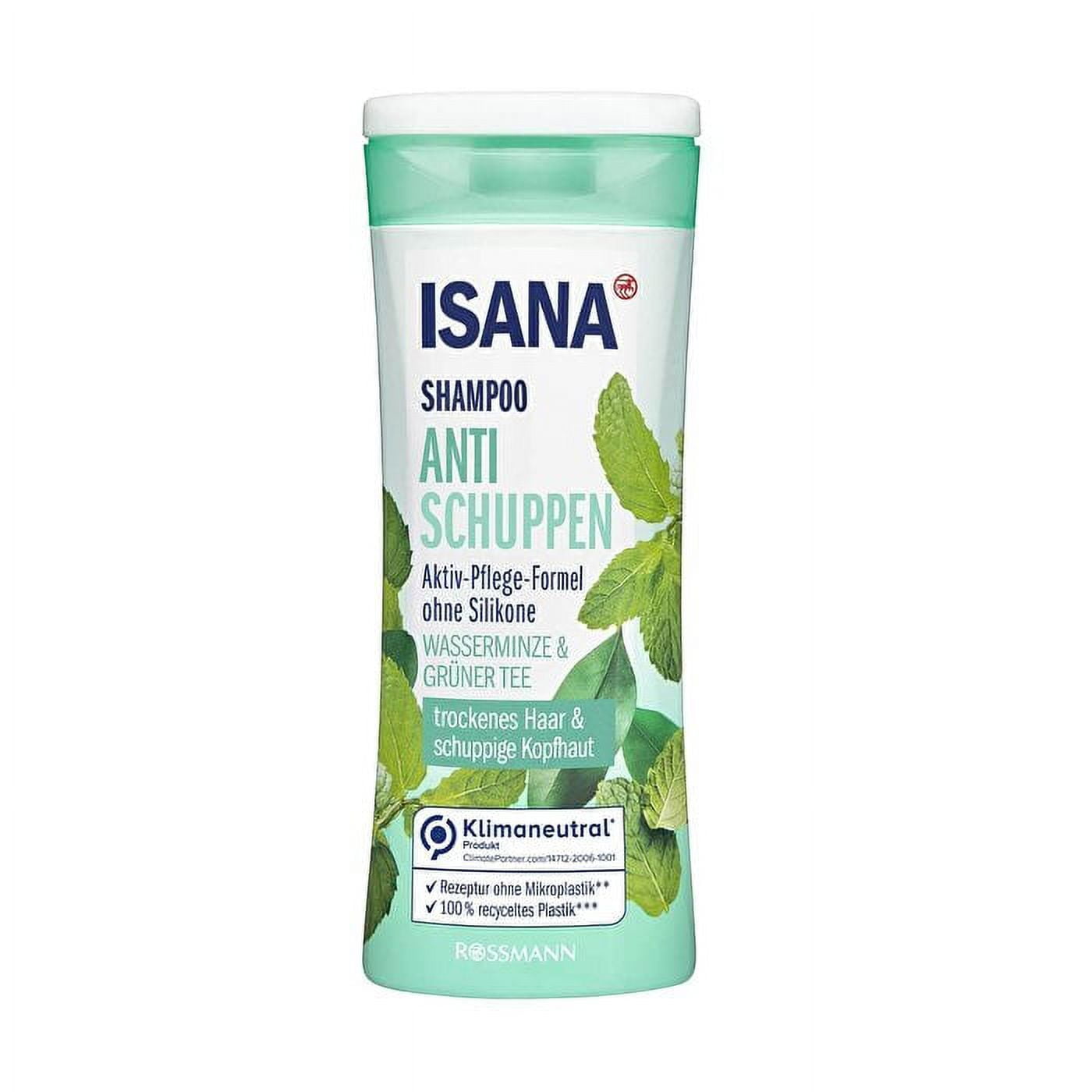 Isana Water Mint and Aventurine Shampoo 300 ml. - Walmart.com