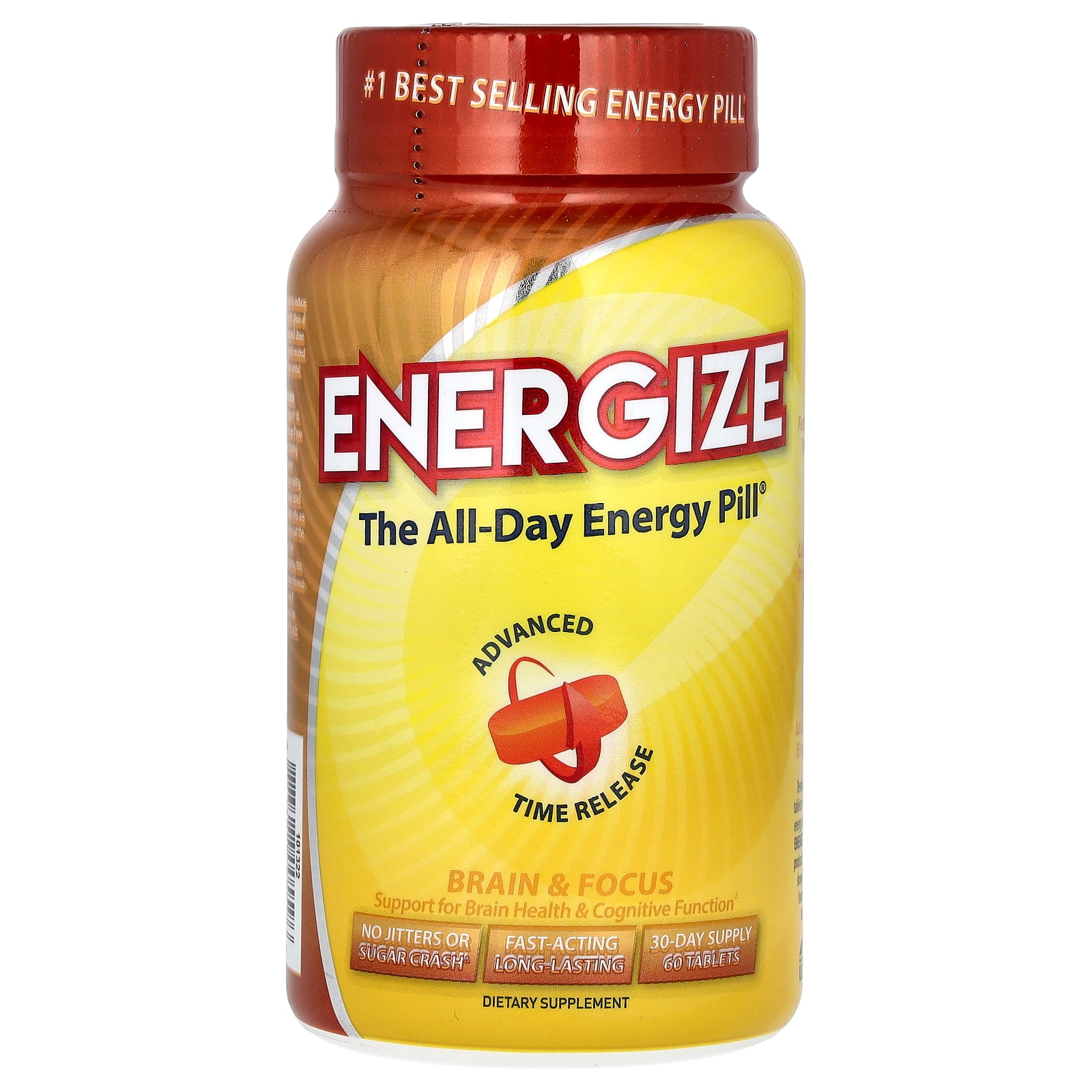 iSatori Energize, All-Day Energy Pills, Time-Release Tablets, 60 Count ...