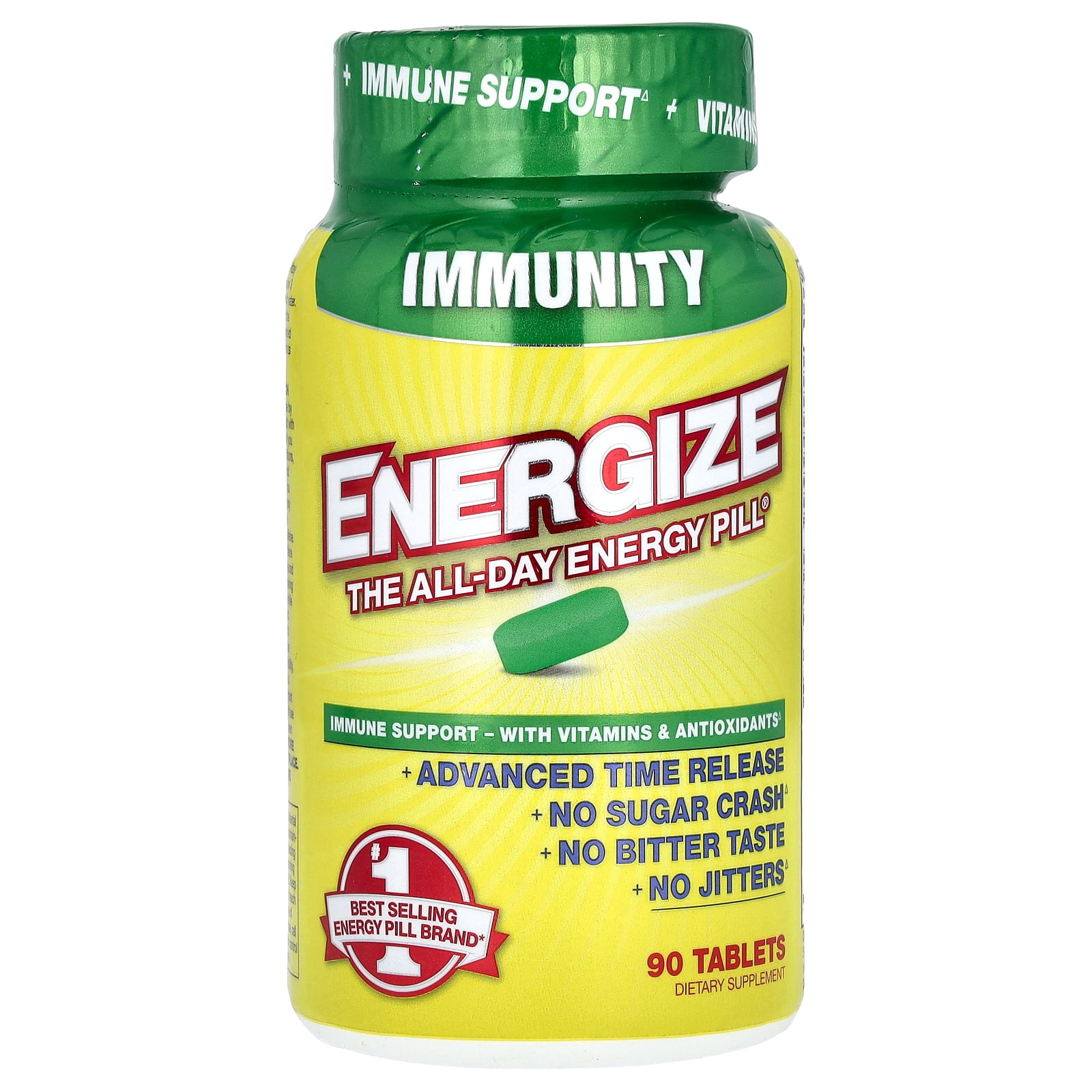 Isatori Energize, The All-Day Energy Pill, 90 Tablets - Walmart.com