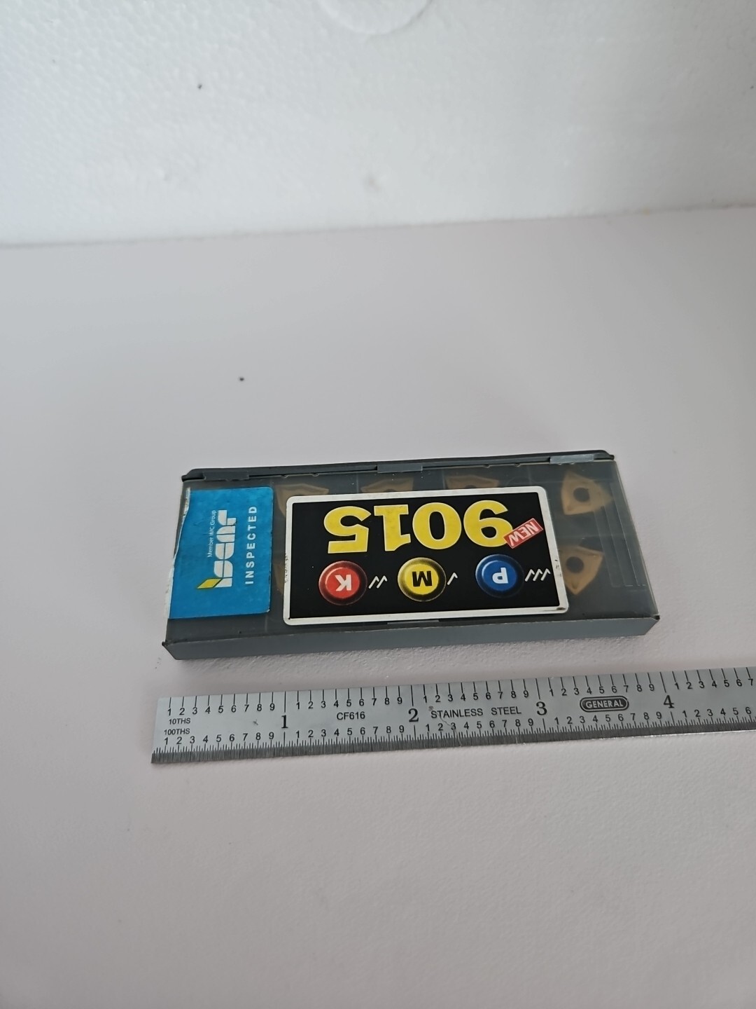 Iscar WNMG 3-1-NF / WNMG 06T304-NF IC9015 Carbide Inserts 10 pcs ...