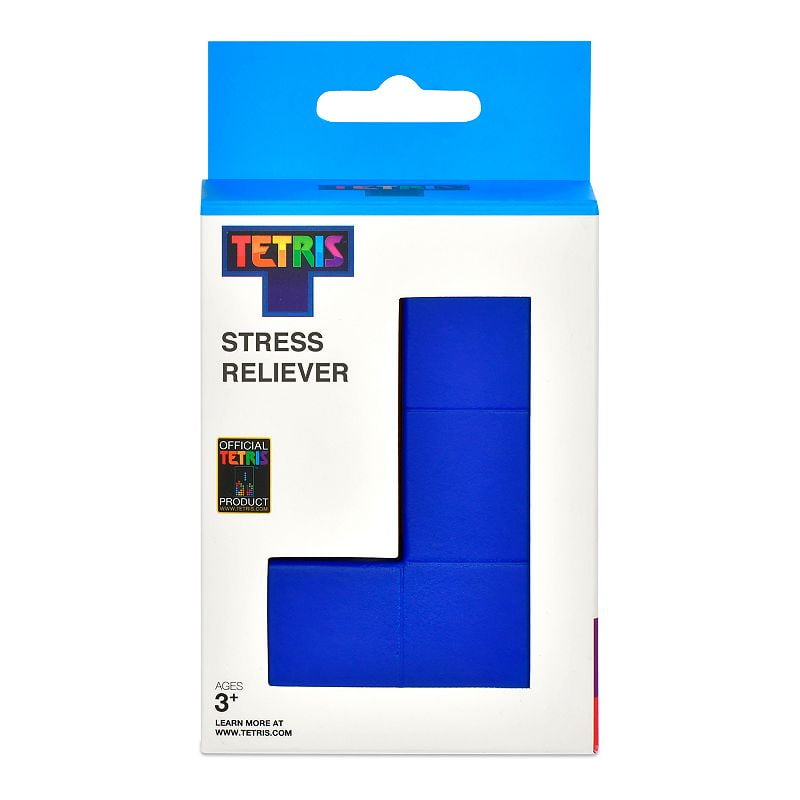 Iscream Tetris Stress Squeezer Blue, Multi - Walmart.com