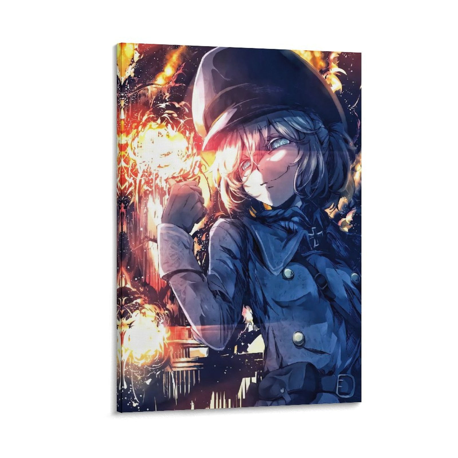Isekai Anime And Manga The Saga of Tanya The Evil Poster Home Decor ...