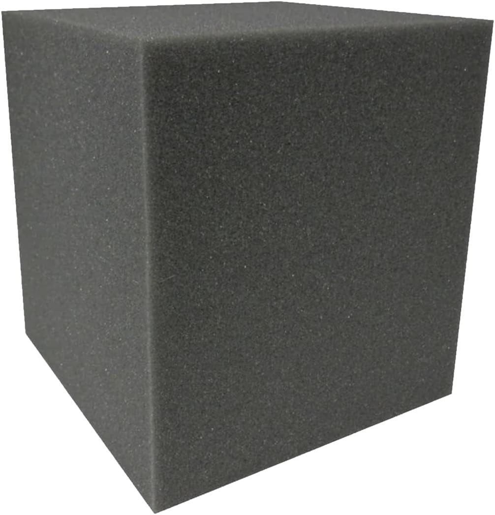 Isellfoam Foam Pit Cubes/Blocks 108 pcs. (Charcoal) 4"x4"x4" Flame ...