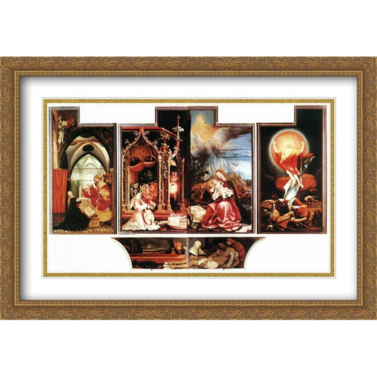 Isenheim Altarpiece Open Isenheim Altarpiece Matthias Grunewald 1920s