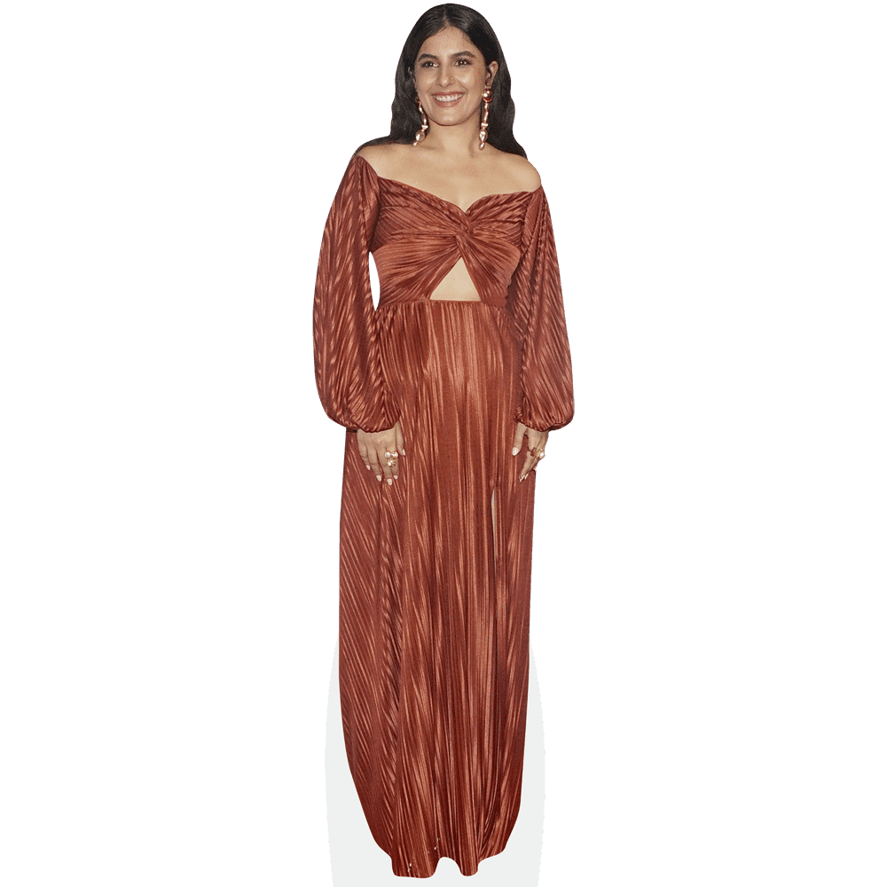 Isha Talwar (Brown Outfit) Lifesize Cardboard Cutout Standee - Walmart.com