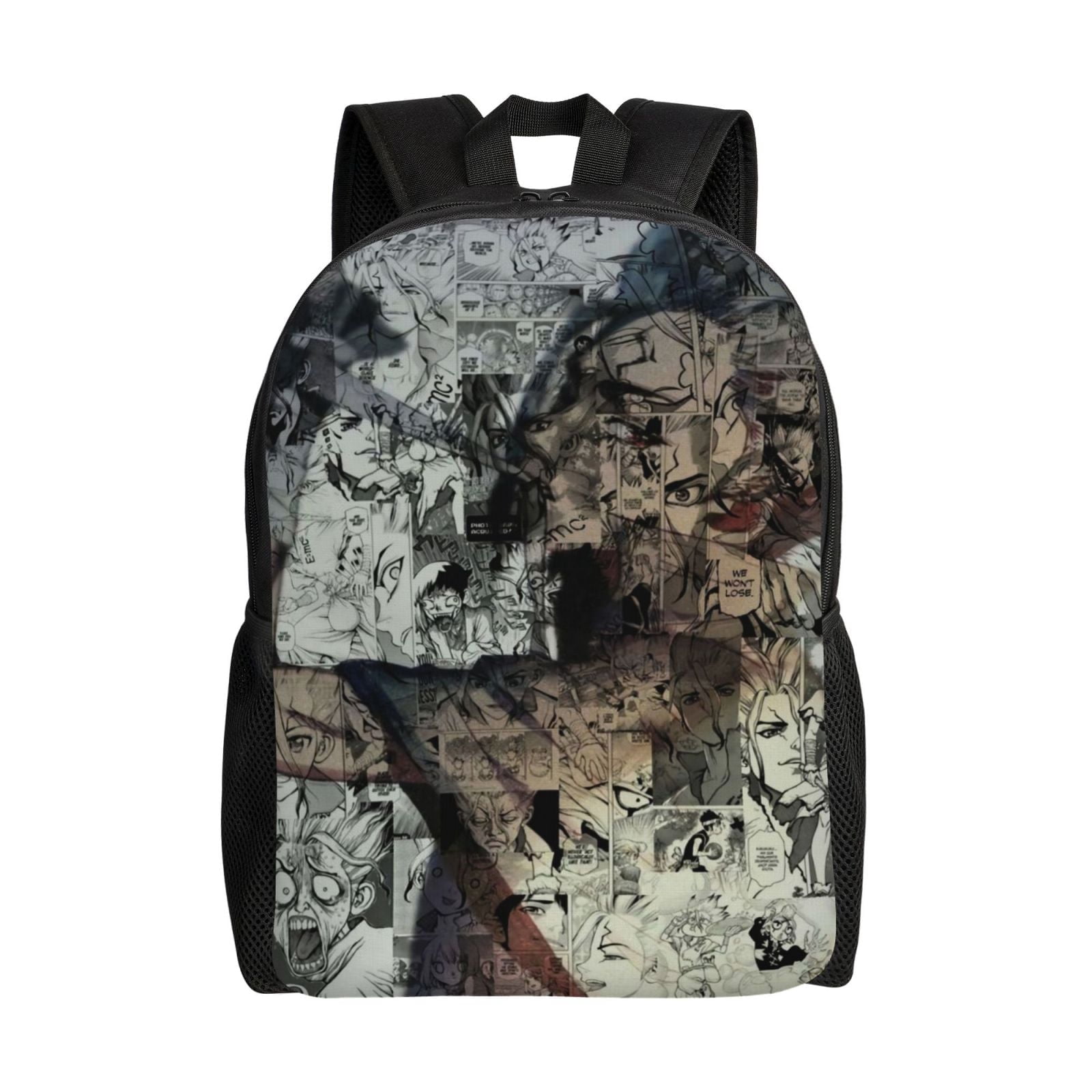Ishigami Senku Anime Backpack Cartoon Travel Bags 3D Printed Casual ...