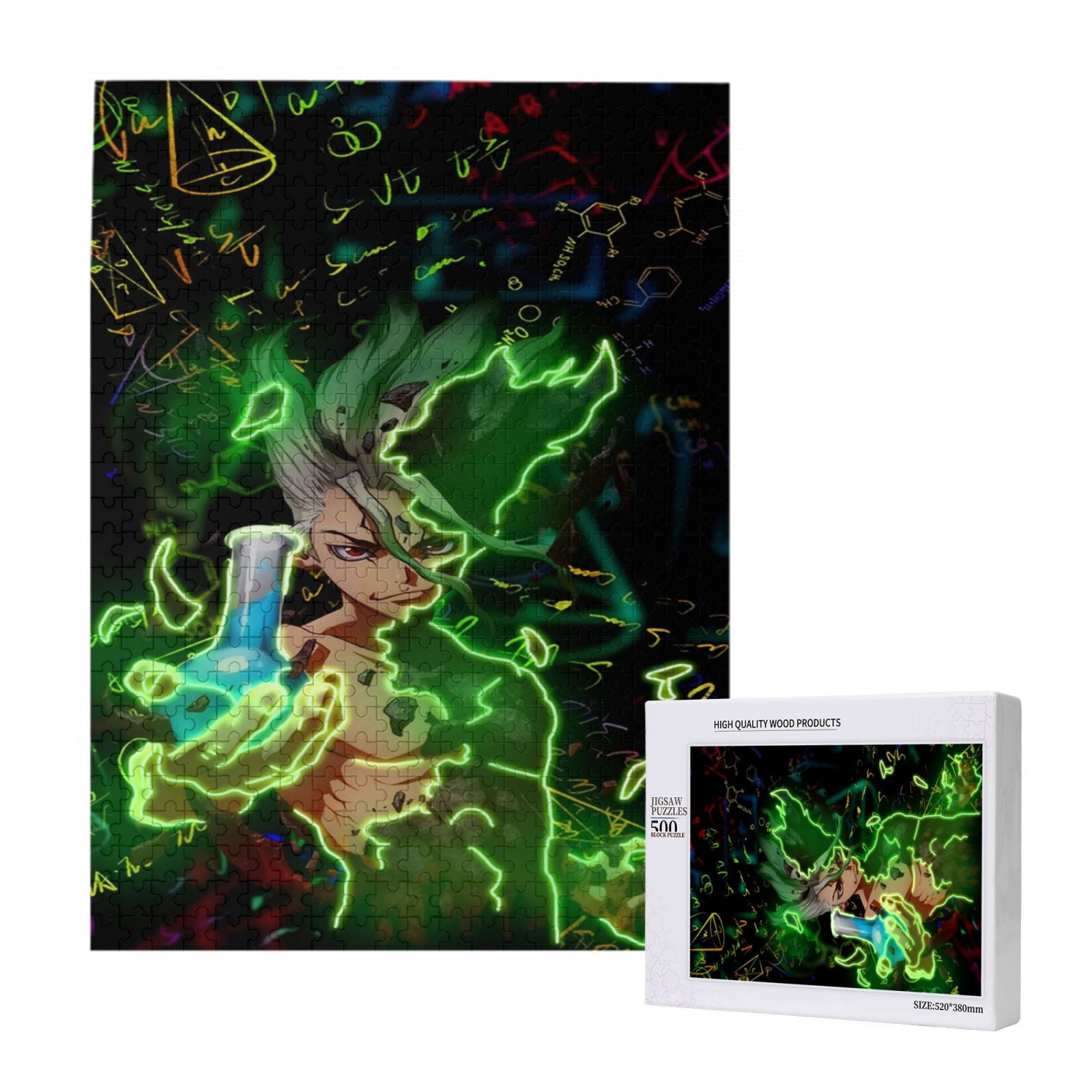 Ishigami Senku Jigsaw Puzzles for Adults 300/500/1000 Piece, Party ...