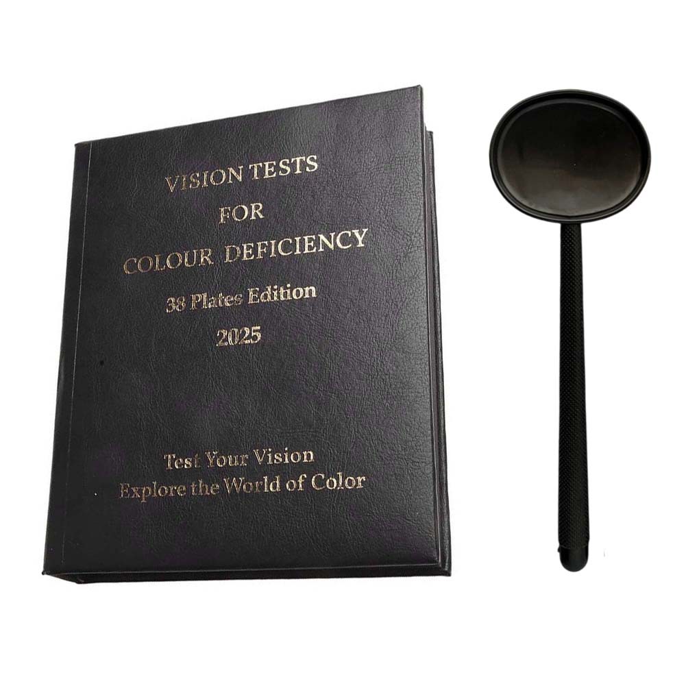 Ishihara Vision Test Kit featuring an Album Style Design for Ease of ...