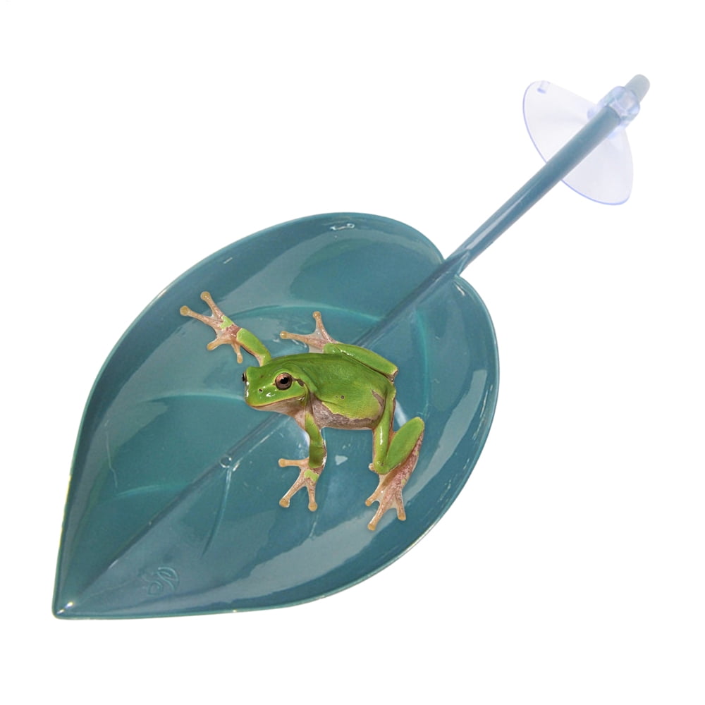 Ishine Basking Area for Turtle Tank Resting Terrace Leaf Shape Suction ...