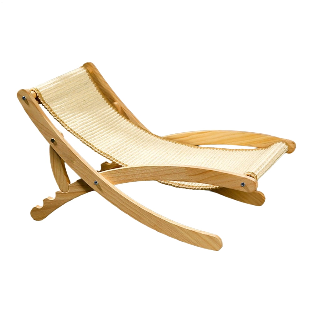 Ishine Cat Lounge Chair Sisal Cat Scratch Lounger Chair Adjustable Bed ...