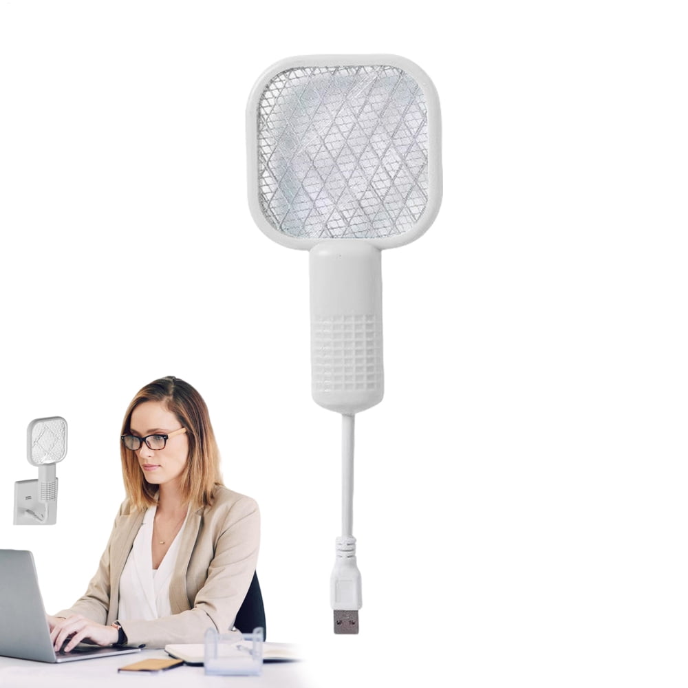 Ishine Electric Swatter Handheld Fly Zapper Racket 5-Layer Safety Mesh ...
