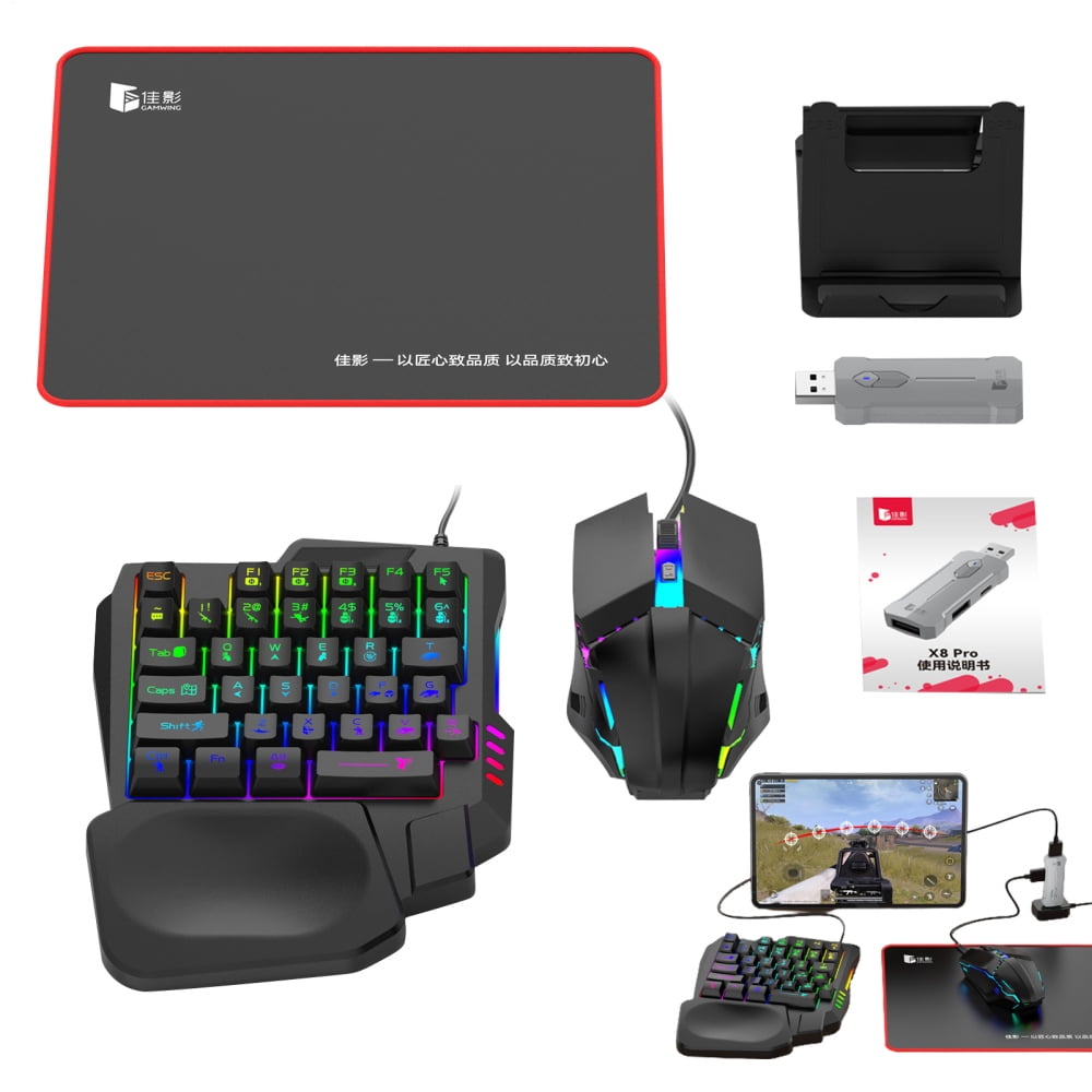 Ishine Game Keyboard And Mice RGB Keyboard And Mice Ergonomic Design ...