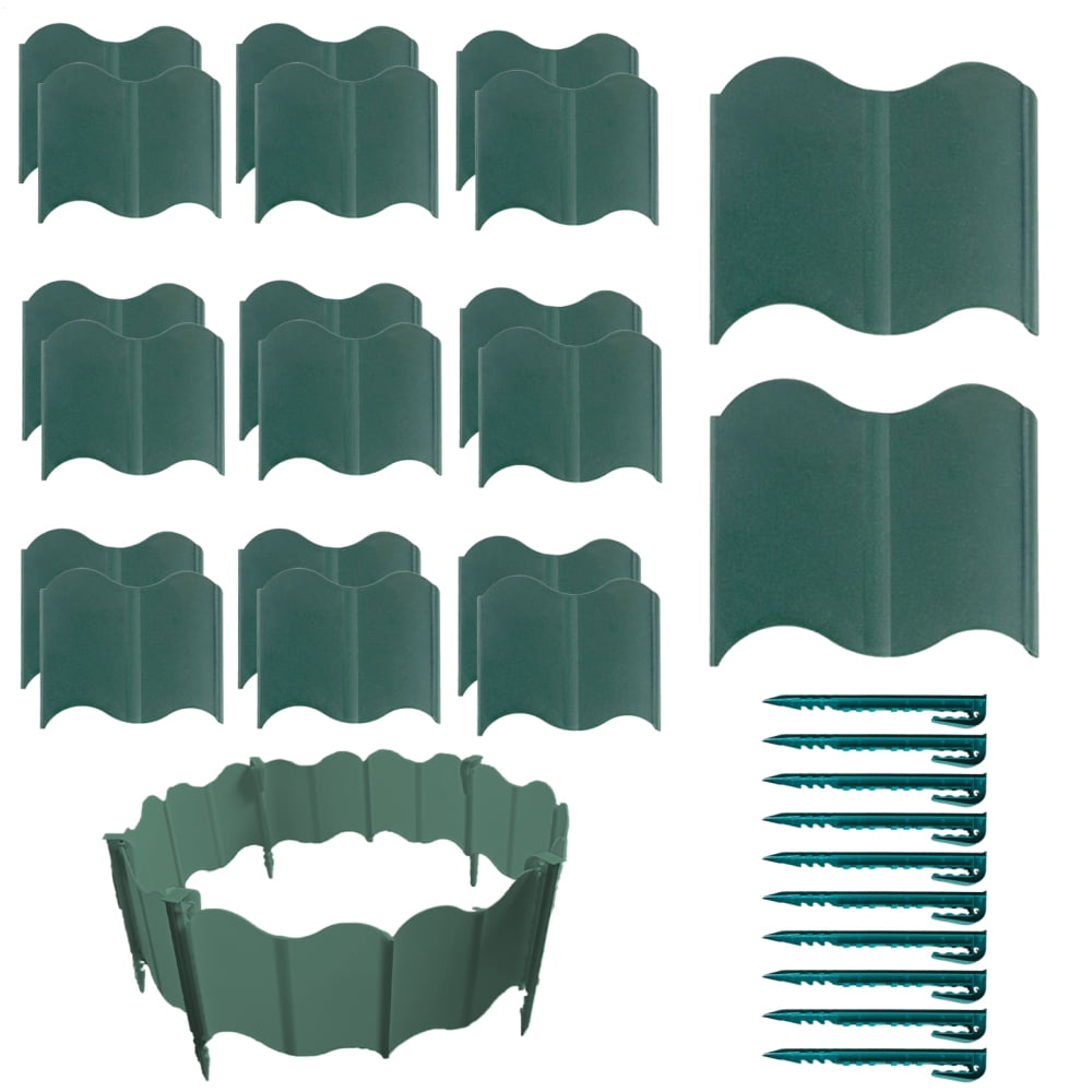 Ishine Garden Edger Border Garden Borders For Landscaping 20 Pieces ...