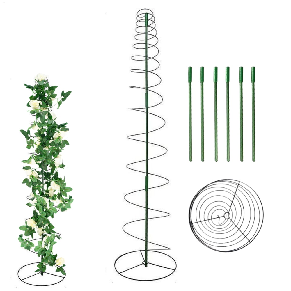 Ishine Garden Trellis Plant Supports for Outdoor Rust-Resistant Garden ...