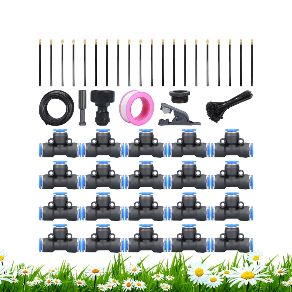 Ishine Garden Watering System Automatic Plant Watering Kit 360 Degree ...