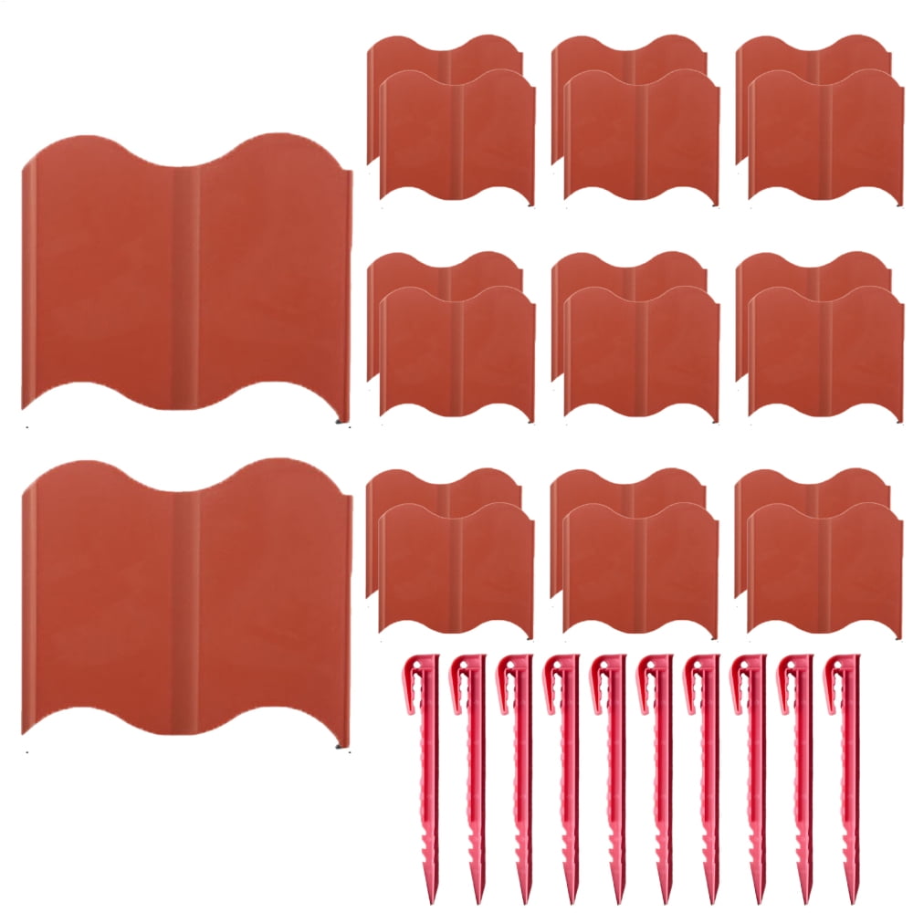 Ishine Landscape Edging Border Garden Borders For Landscaping 20 Pieces ...
