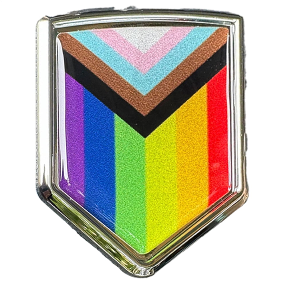 Ishine Metal Car Stickers Car Window Decals Rainbow Stickers Metal ...