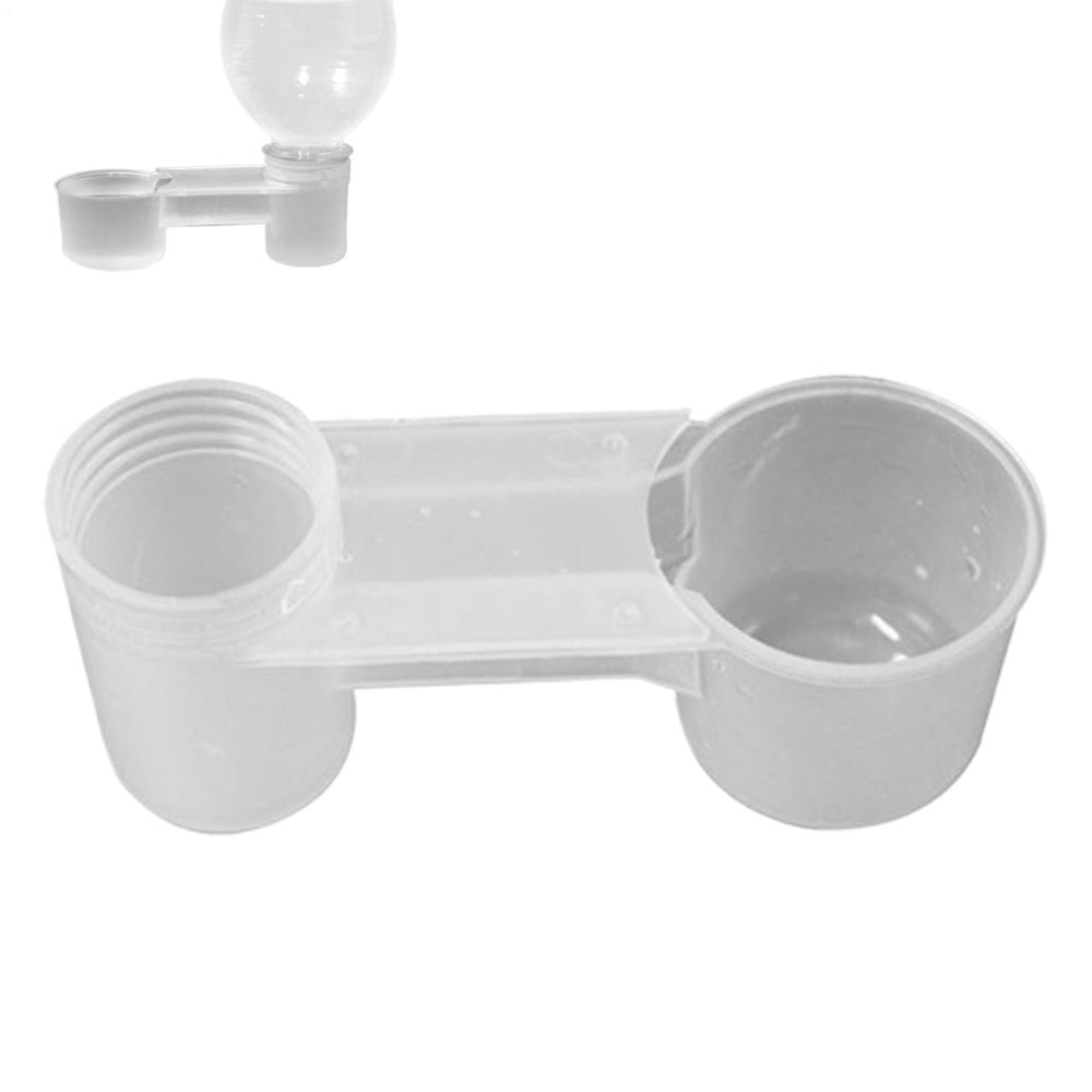 Ishine Parrot Bird Water Feeder Water-Saving Bird Drinker Feeder Cup ...