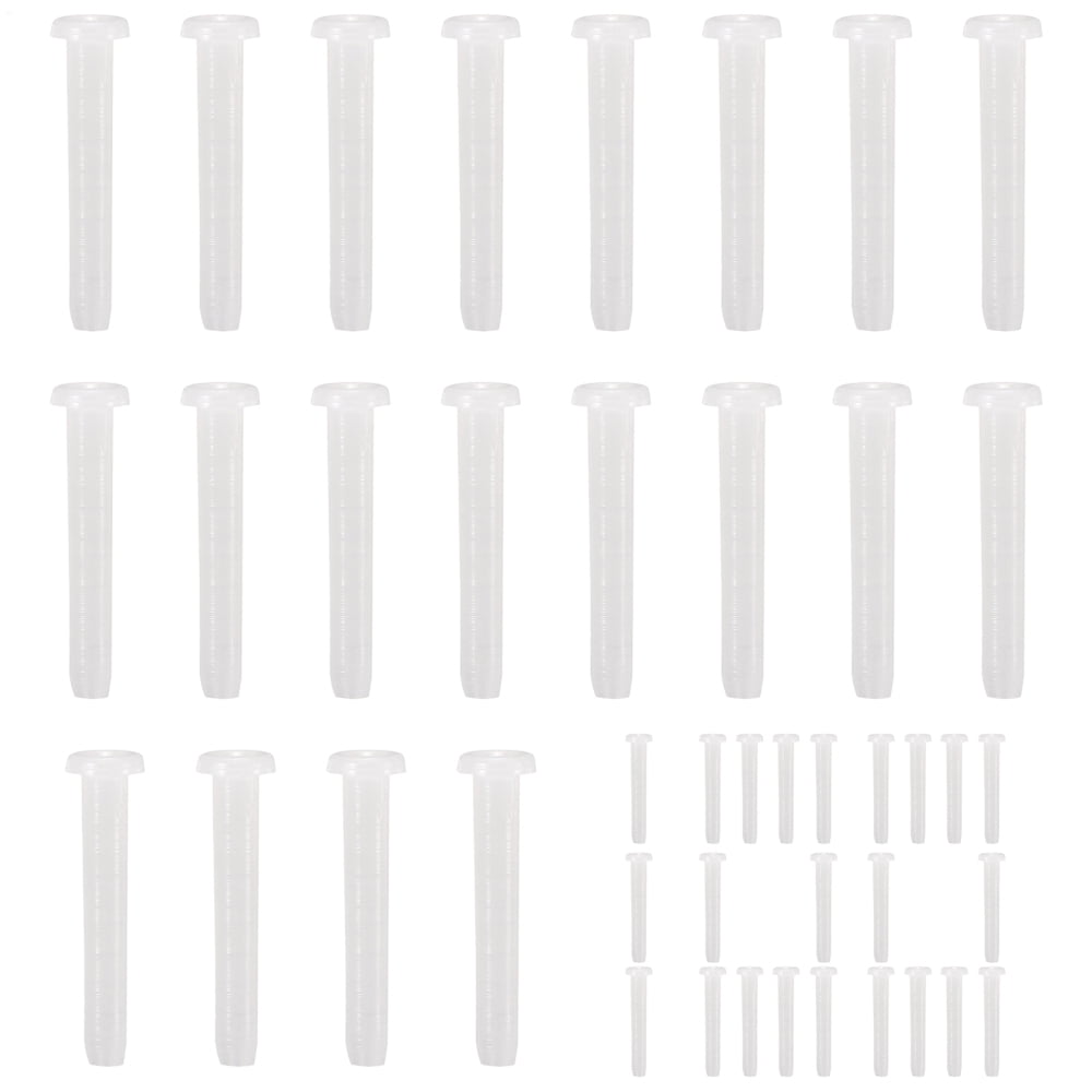 Ishine Racket Grommet 100X Racket Guard Tube Grommets Transparent White ...