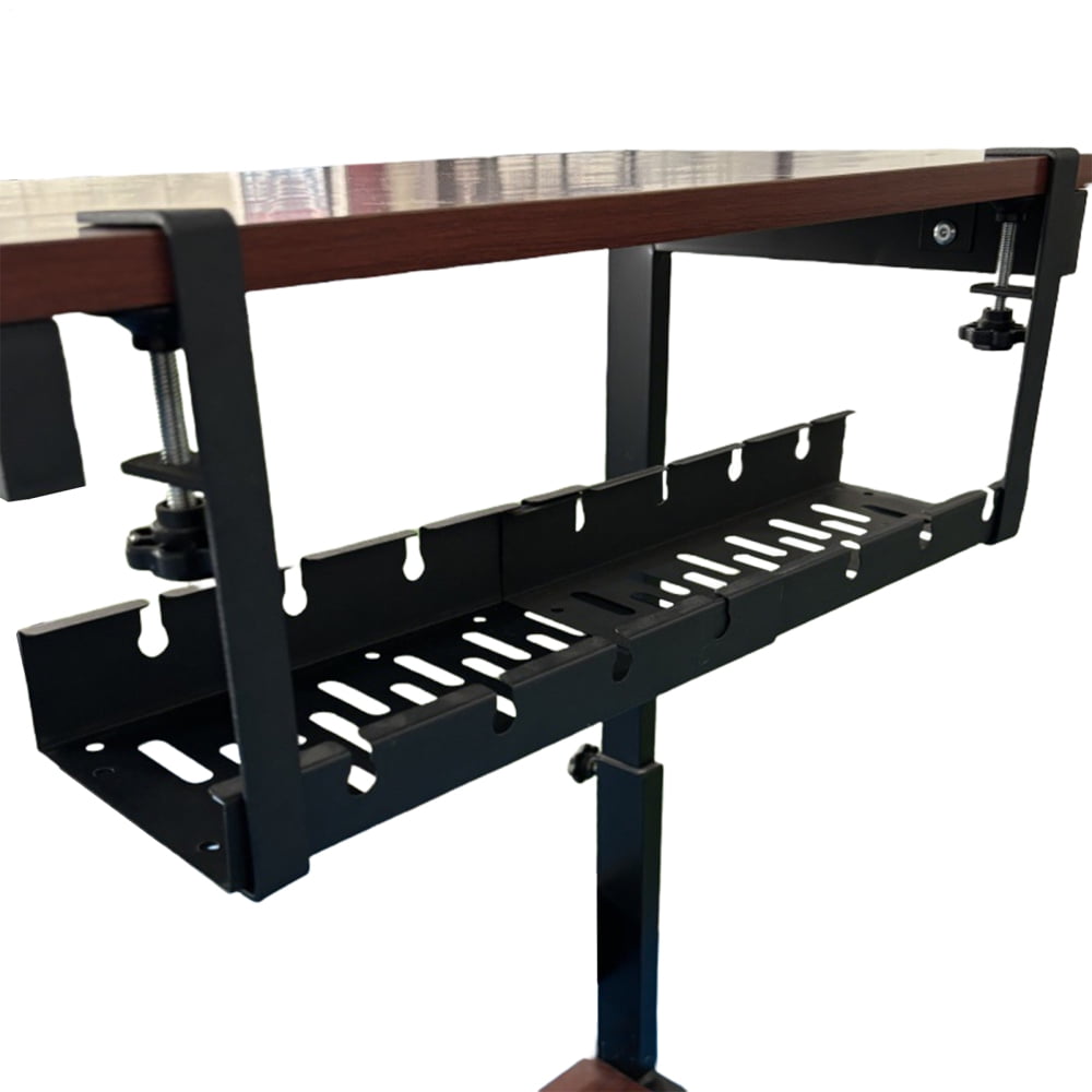 Ishine Under Desk Cable Management Tray Cable Rack Metal Wire Rack with ...