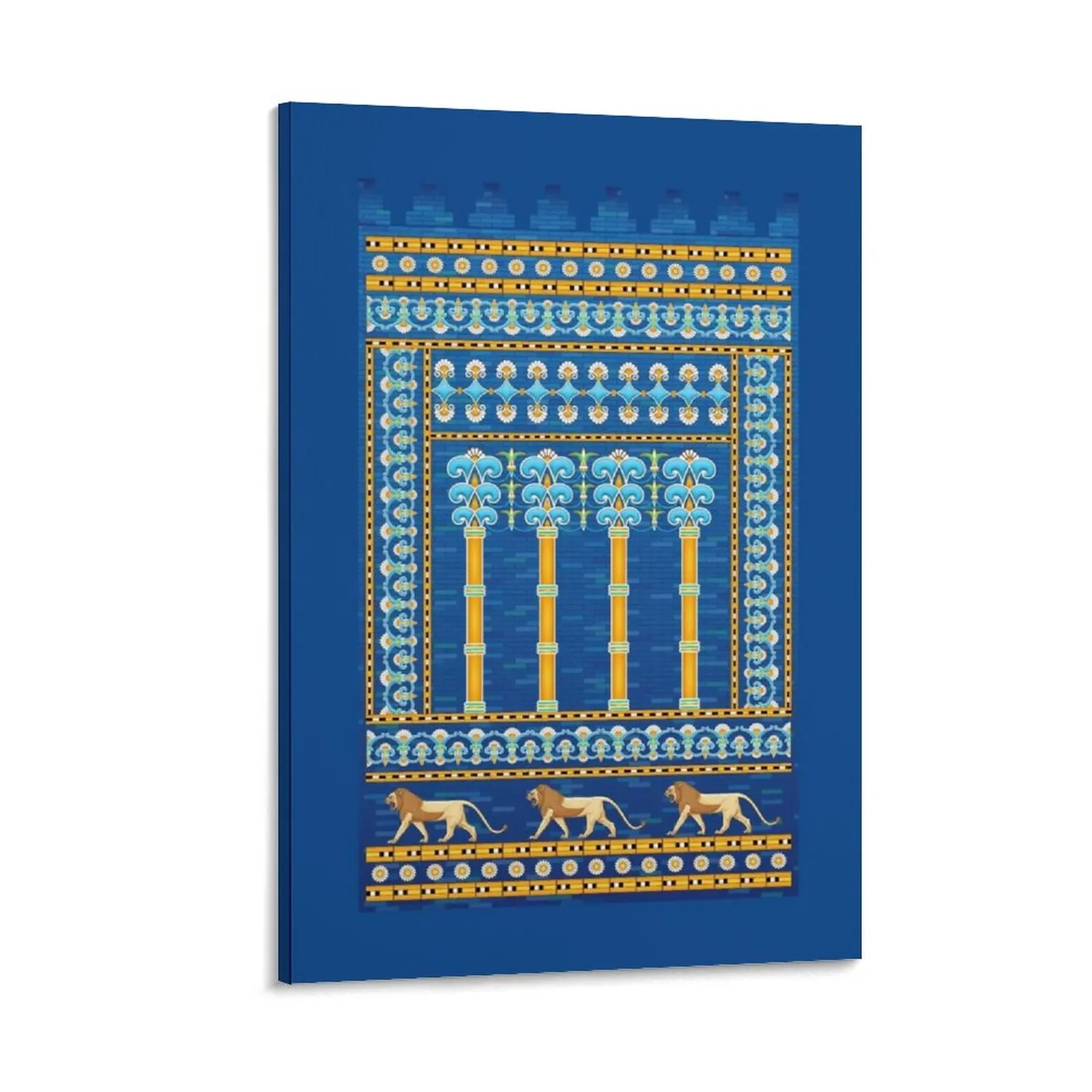 Ishtar Gate pattren Canvas Painting home decoration luxury poster ...