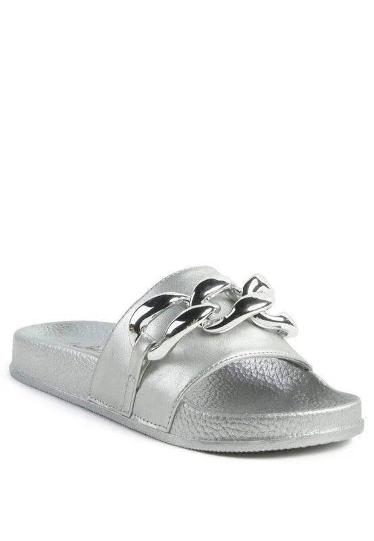 Ishtar Metallic Chain Metal Slides - Walmart.com
