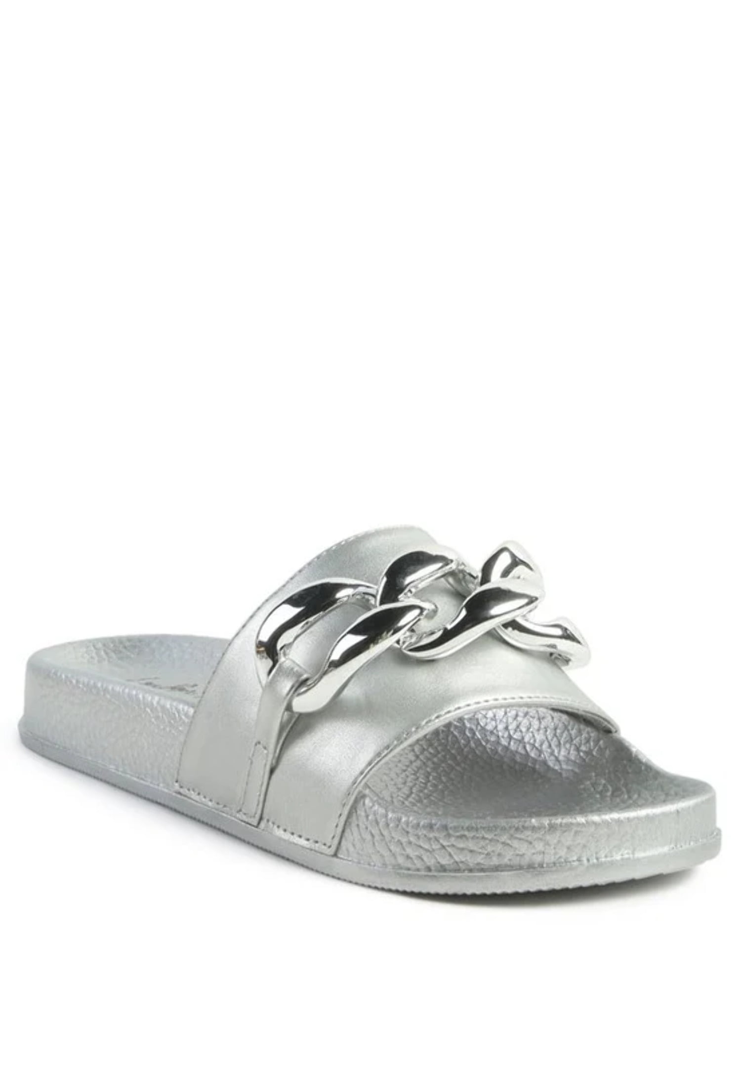 Ishtar Metallic Chain Metal Slides - Walmart.com