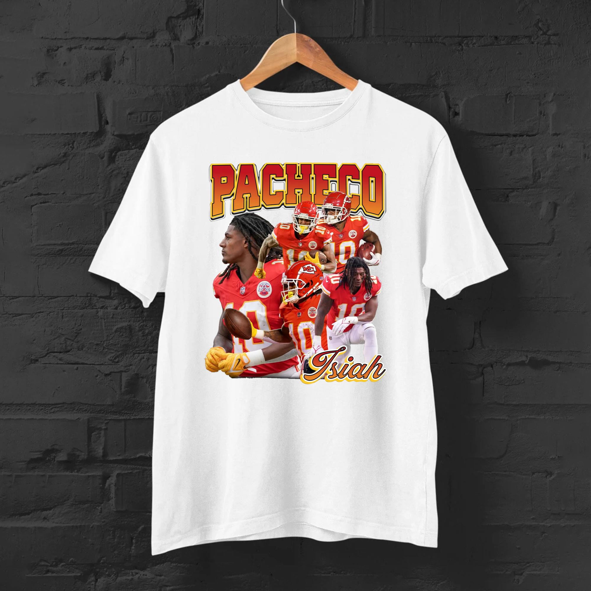 Isiah Pacheco Chiefs T-shirt. Available in multiple colors.-TH31107 ...