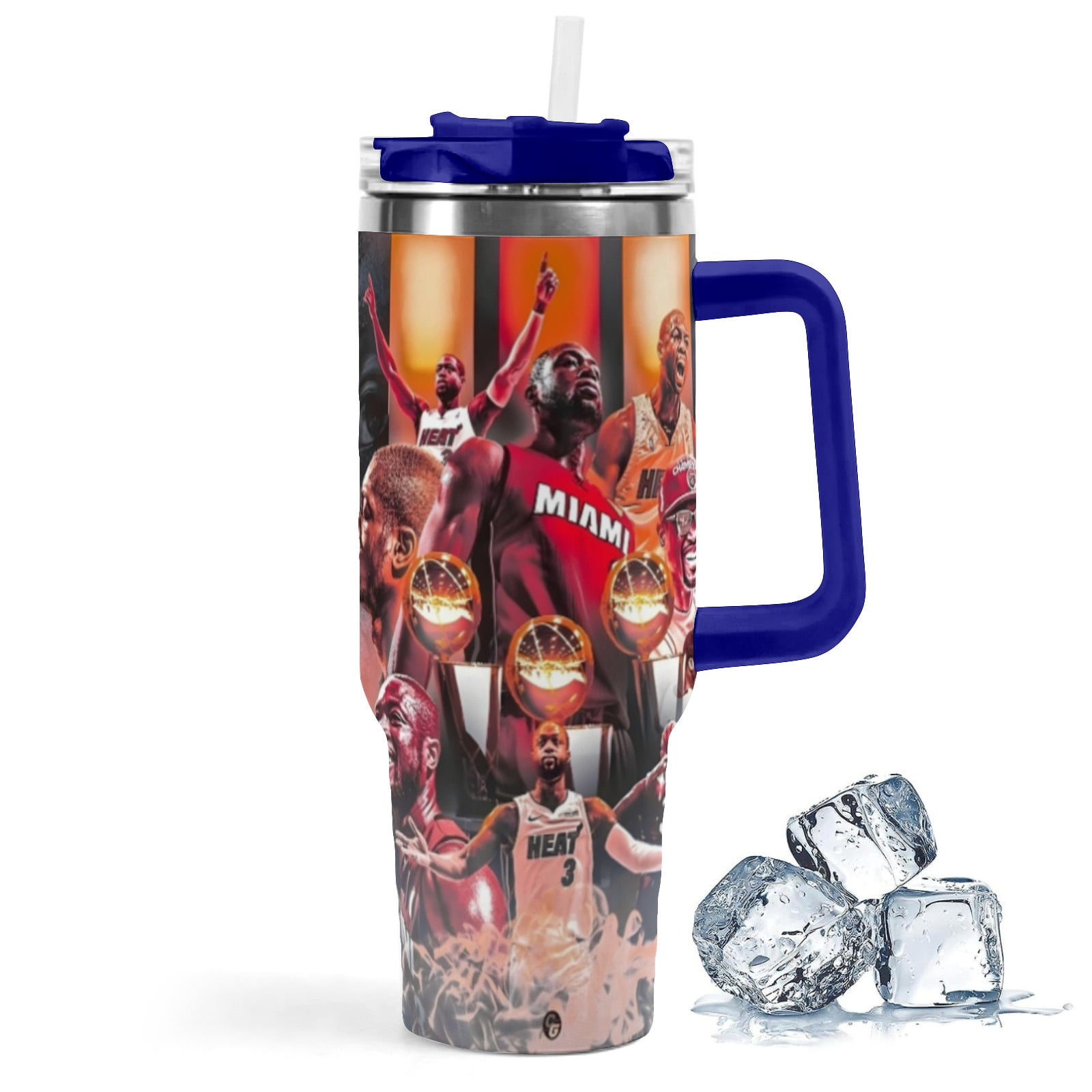 Isiah Thomas Large capacity car cup has an iconic print, is durable ...
