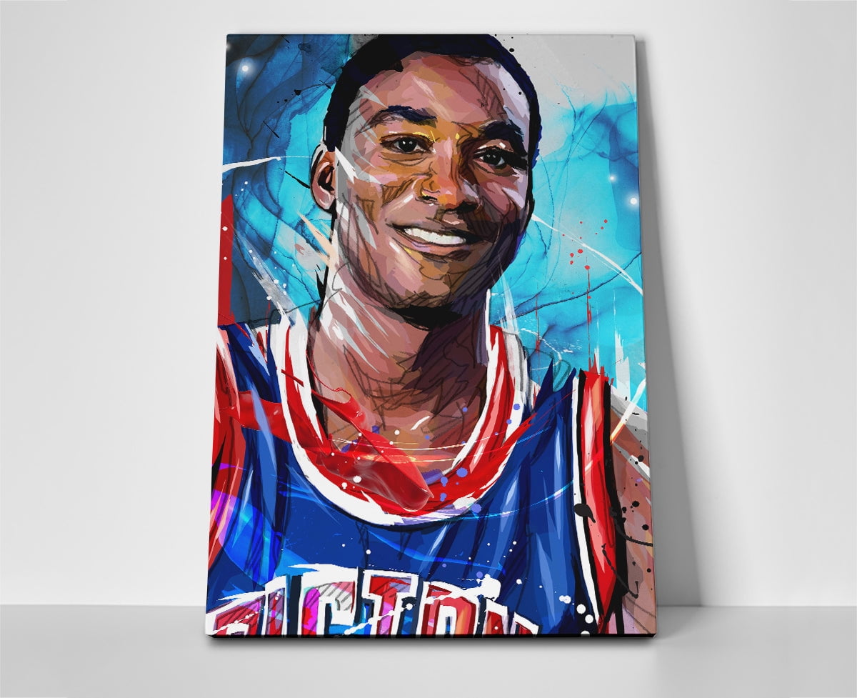 Isiah Thomas Poster or Wrapped Canvas - Walmart.com