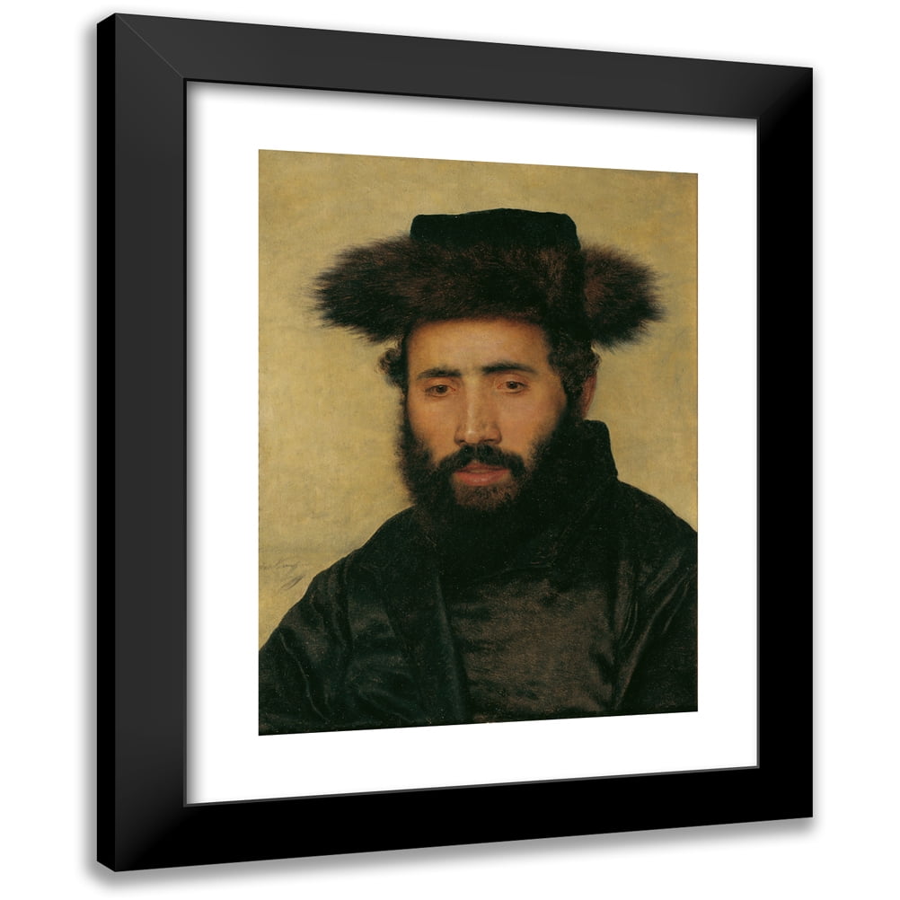 Isidor Kaufmann 11x14 Black Modern Framed Museum Art Print Titled - A ...