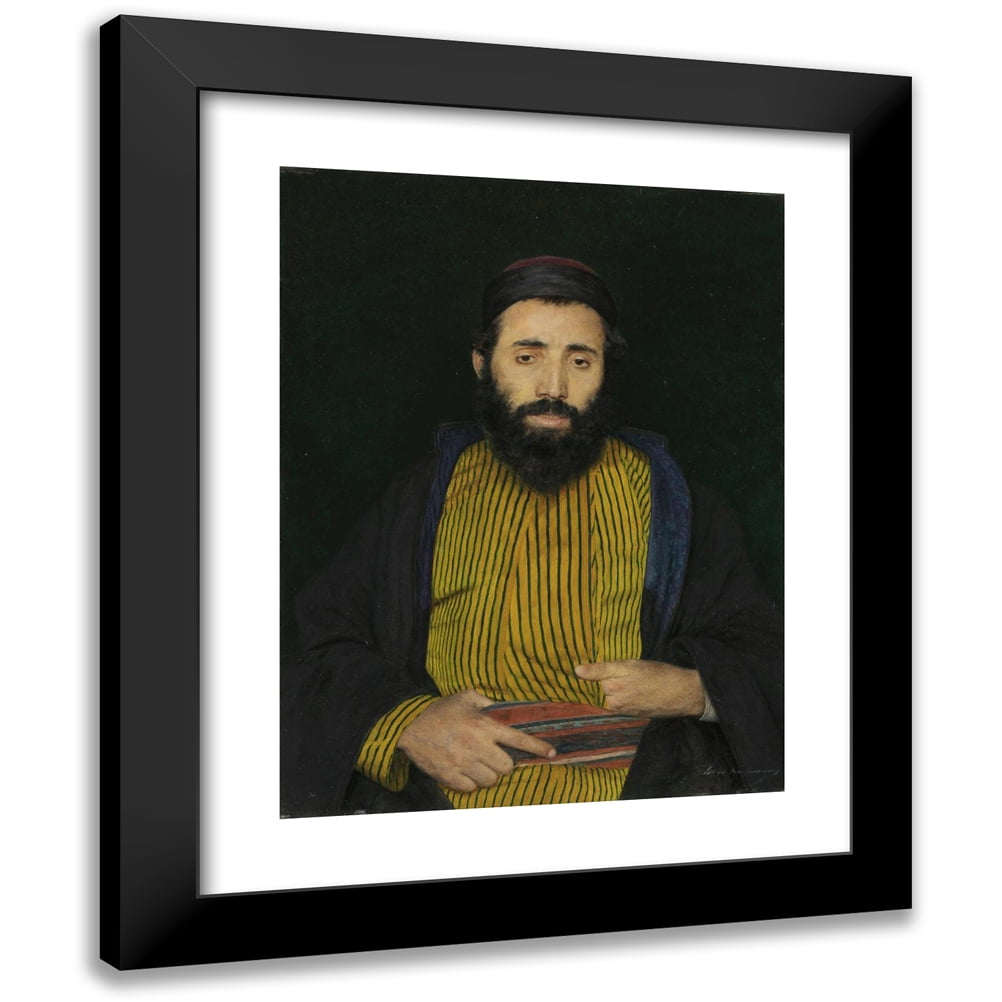 Isidor Kaufmann 15x18 Black Modern Framed Museum Art Print Titled ...